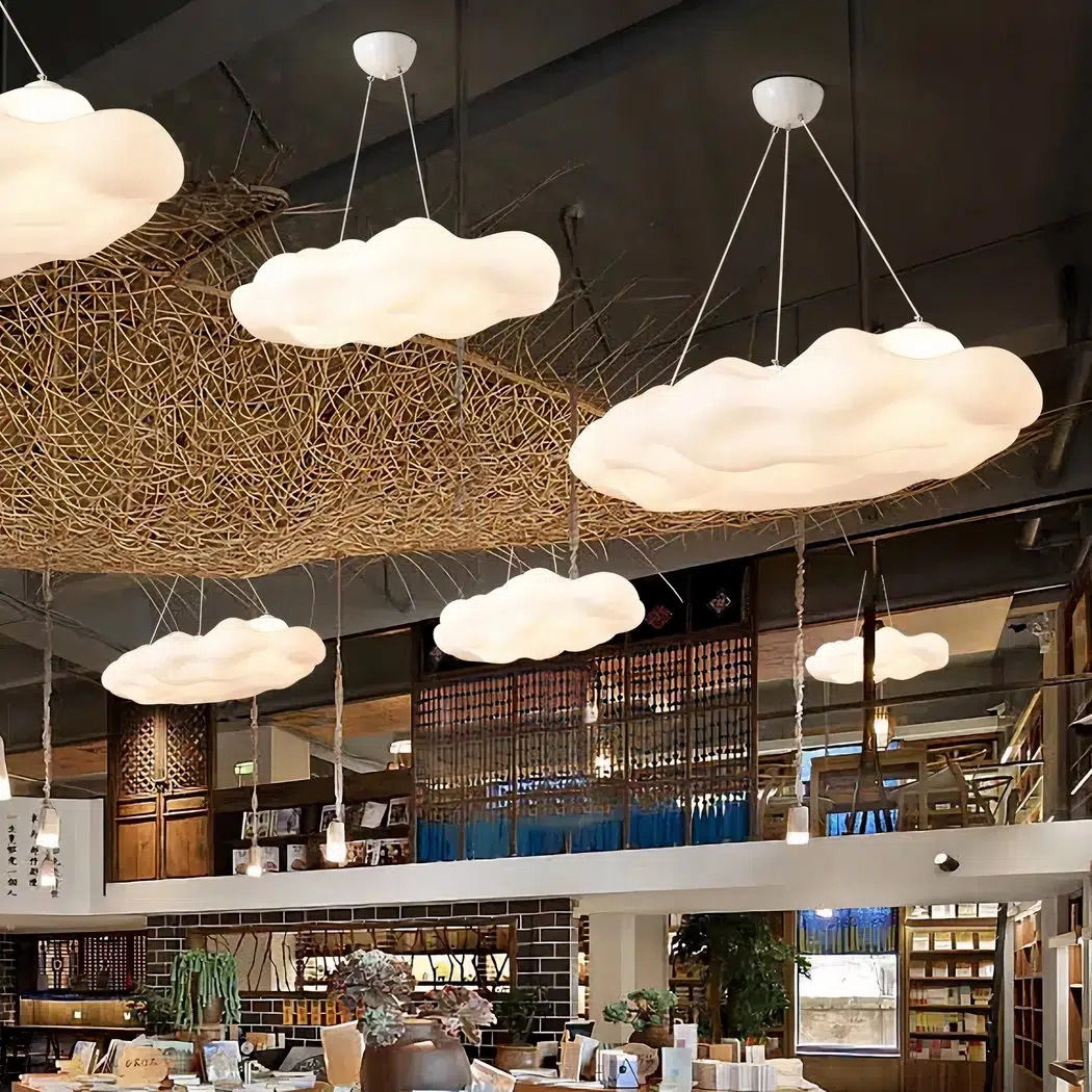 Lámpara Colgante Nube Acrílica – Tendencia Luminarias