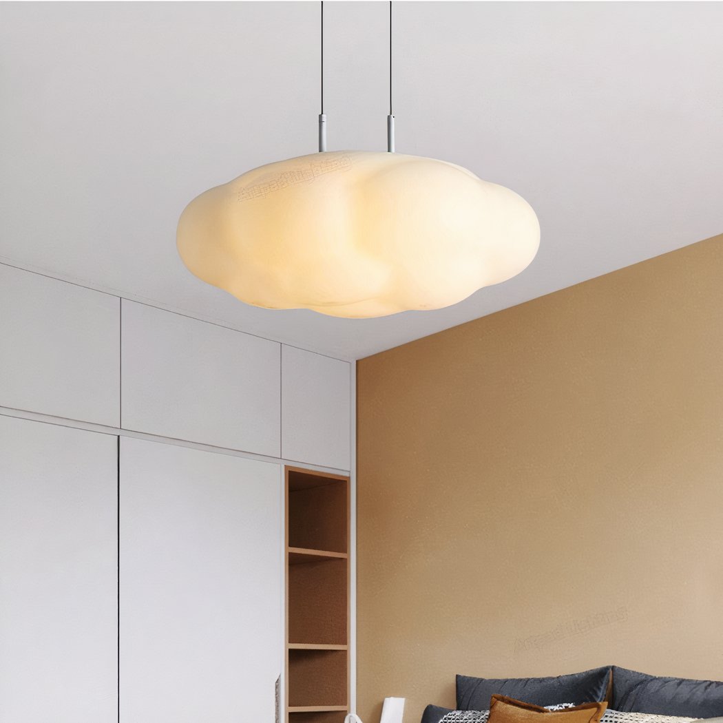 Lámpara nube LED con mando a distancia para niños • Tendencia Luminarias