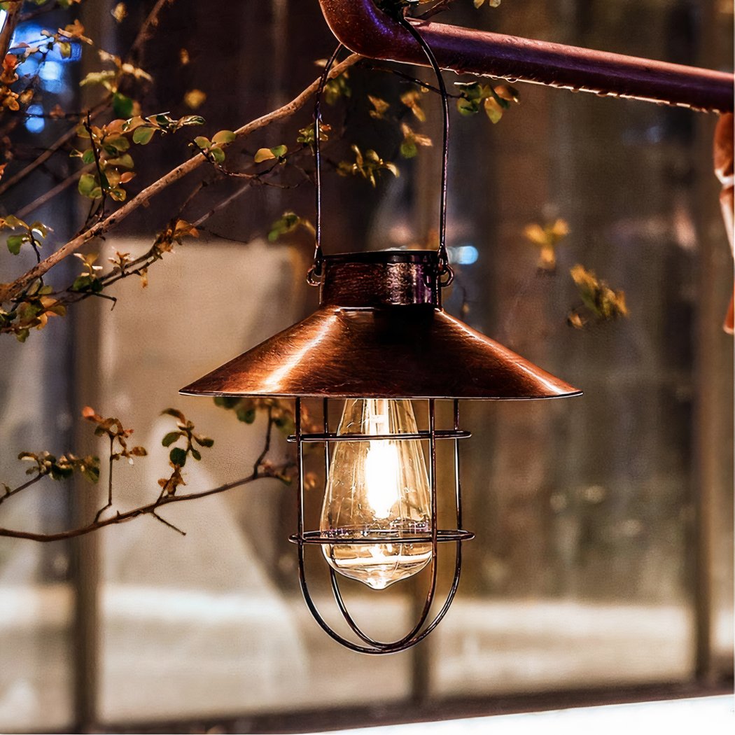 Luz LED solar y retro para exteriores • Tendencia Luminarias