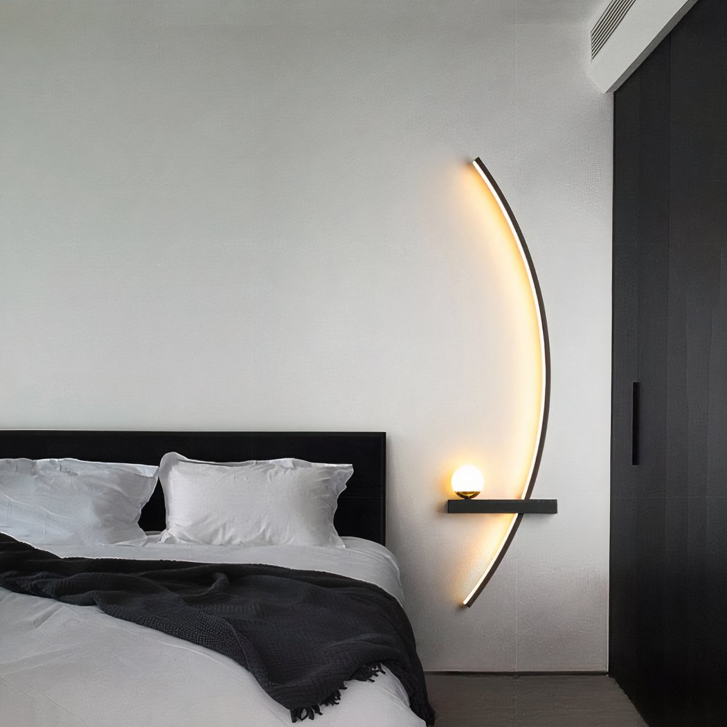 Moderno aplique LED de diseño minimalista • Tendencia Luminarias