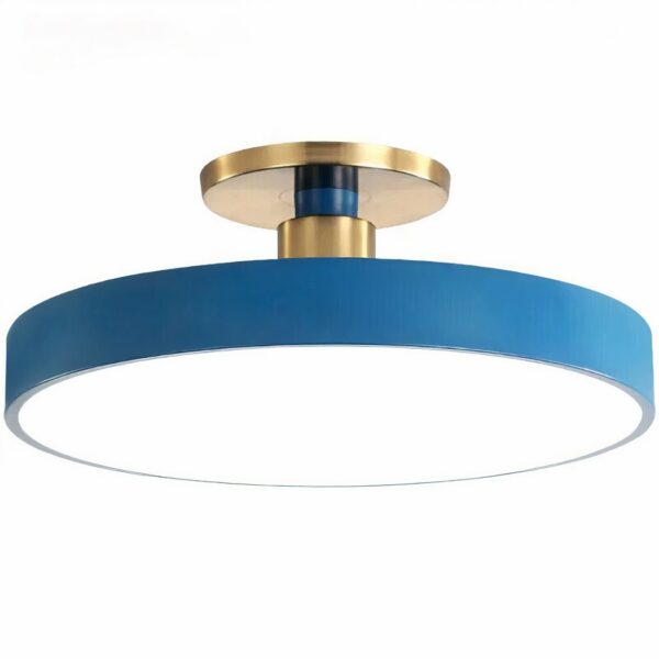 Lámpara Techo Azul Pato • Tendencia Luminarias